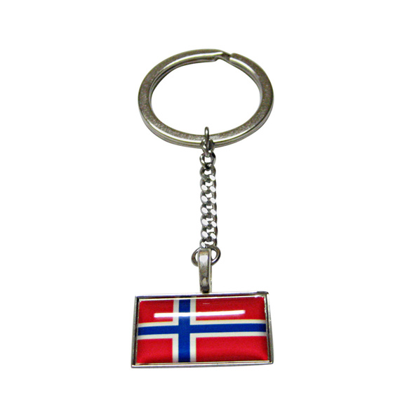 Kiola Designs | Accessories | Thin Bordered Norway Flag Pendant ...